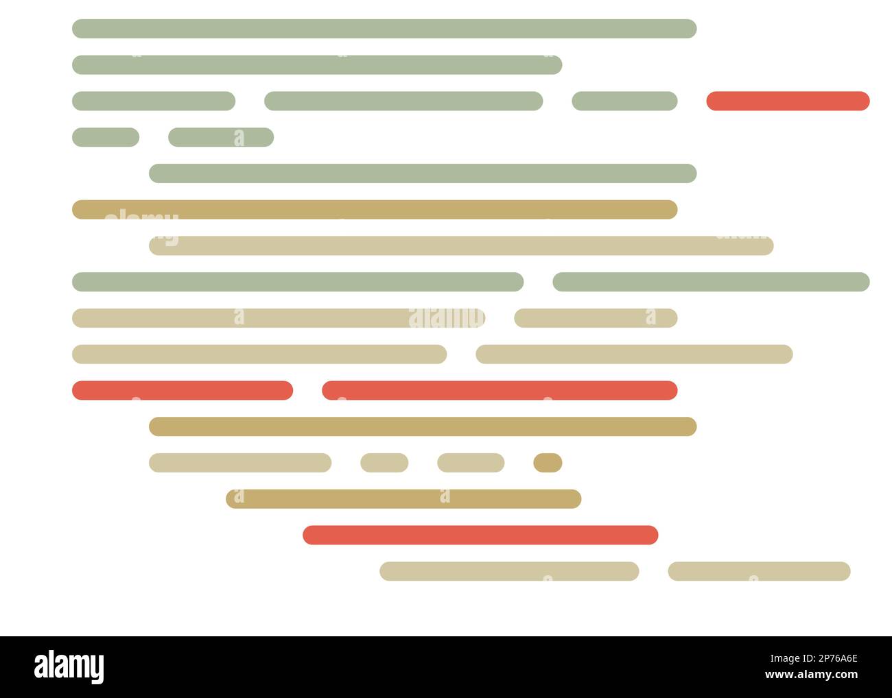 Cartoon coding simulated lines vector illustration Stock Vector Image ...