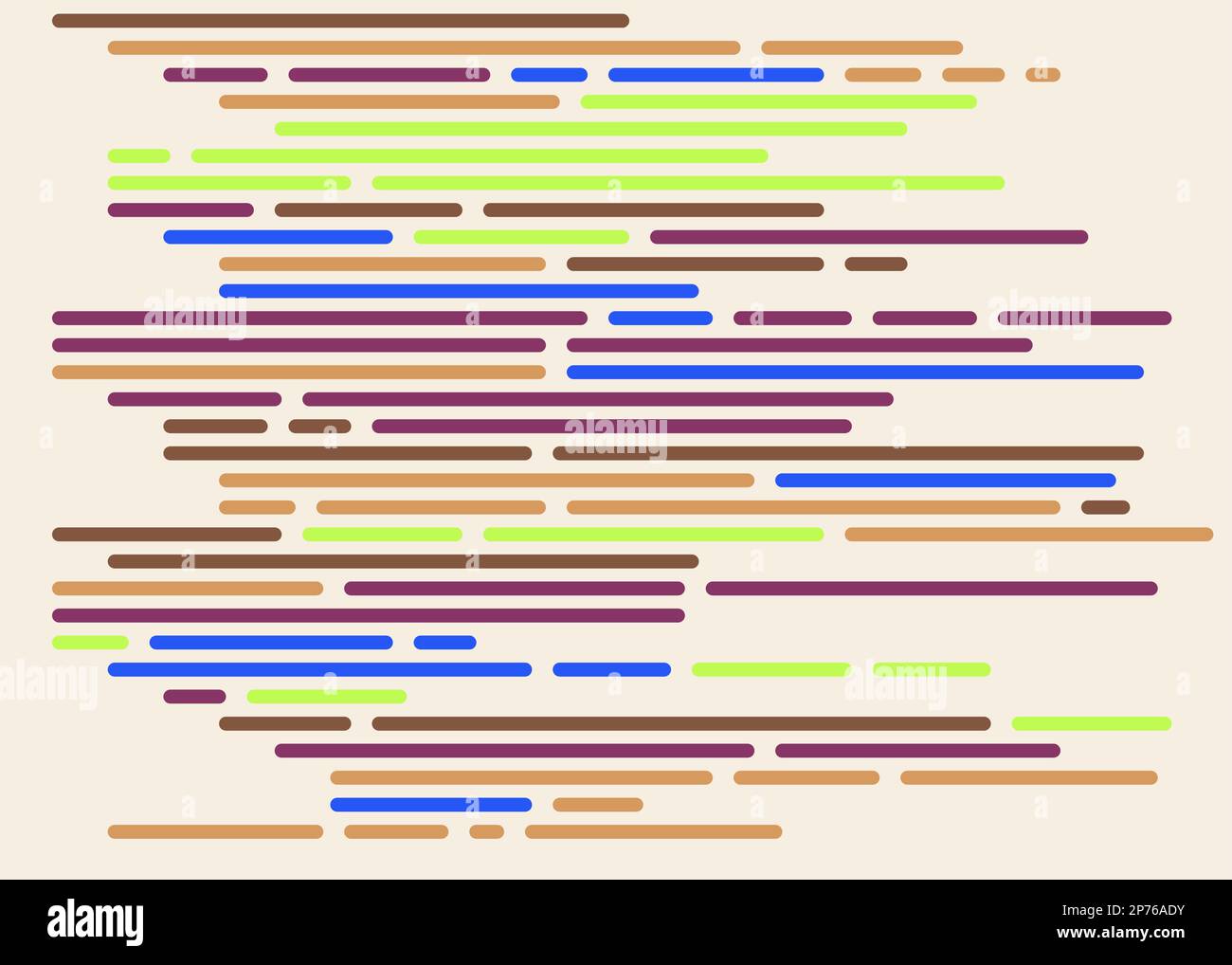 Cartoon coding simulated lines vector illustration Stock Vector Image ...