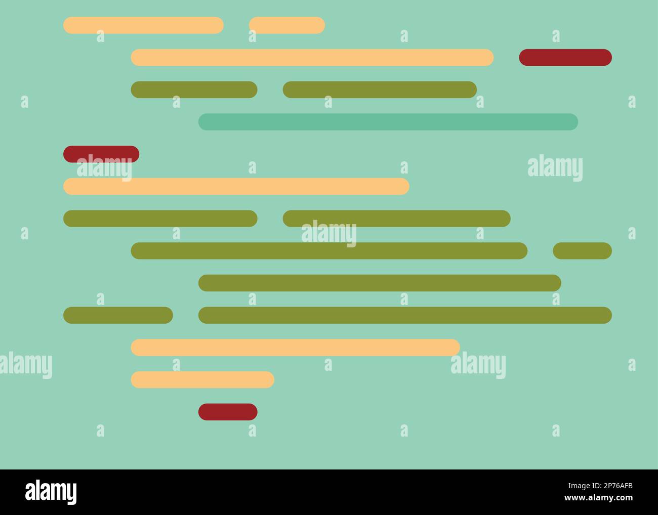 Cartoon coding simulated lines vector illustration Stock Vector Image ...