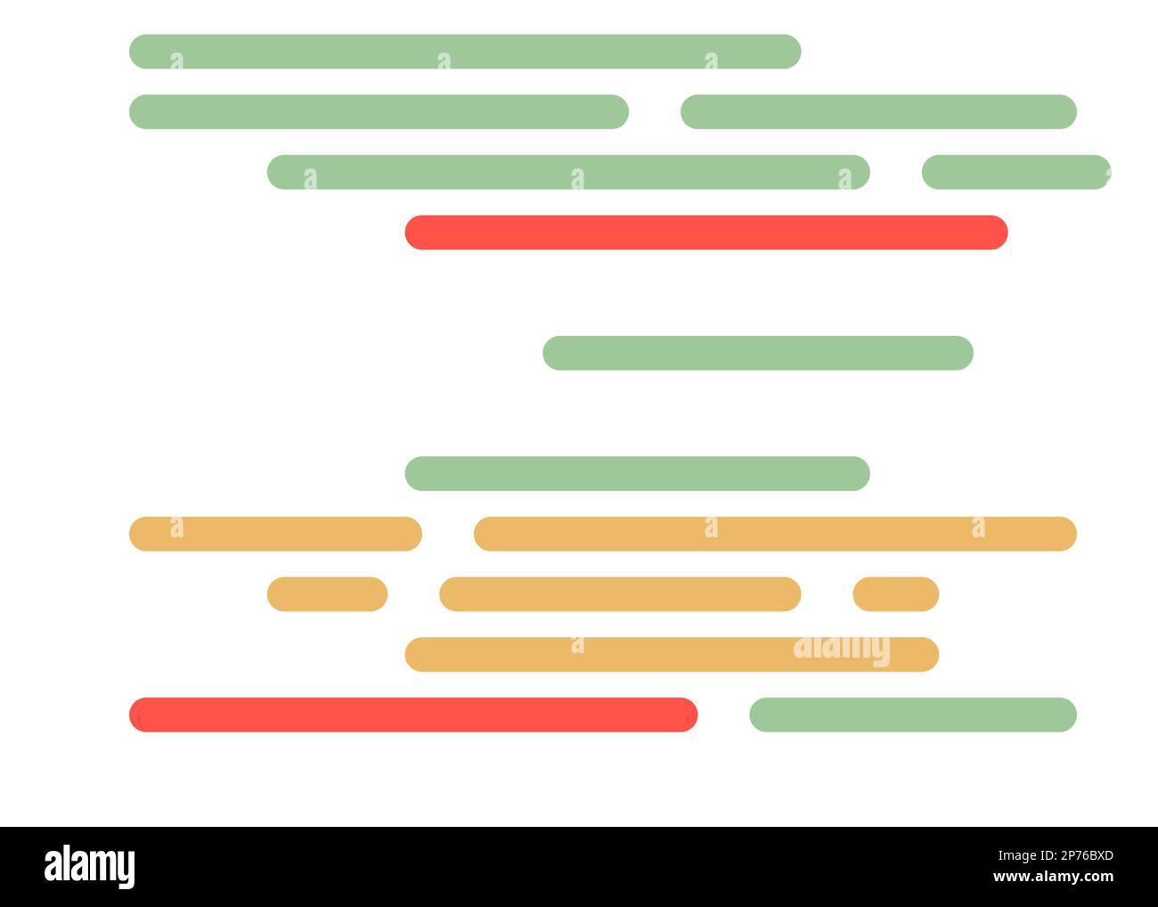 Cartoon coding simulated lines vector illustration Stock Vector Image ...