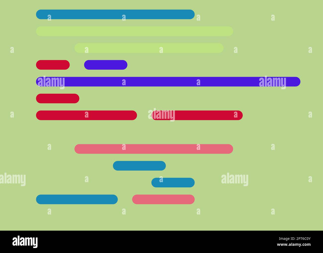 Cartoon coding simulated lines vector illustration Stock Vector Image ...