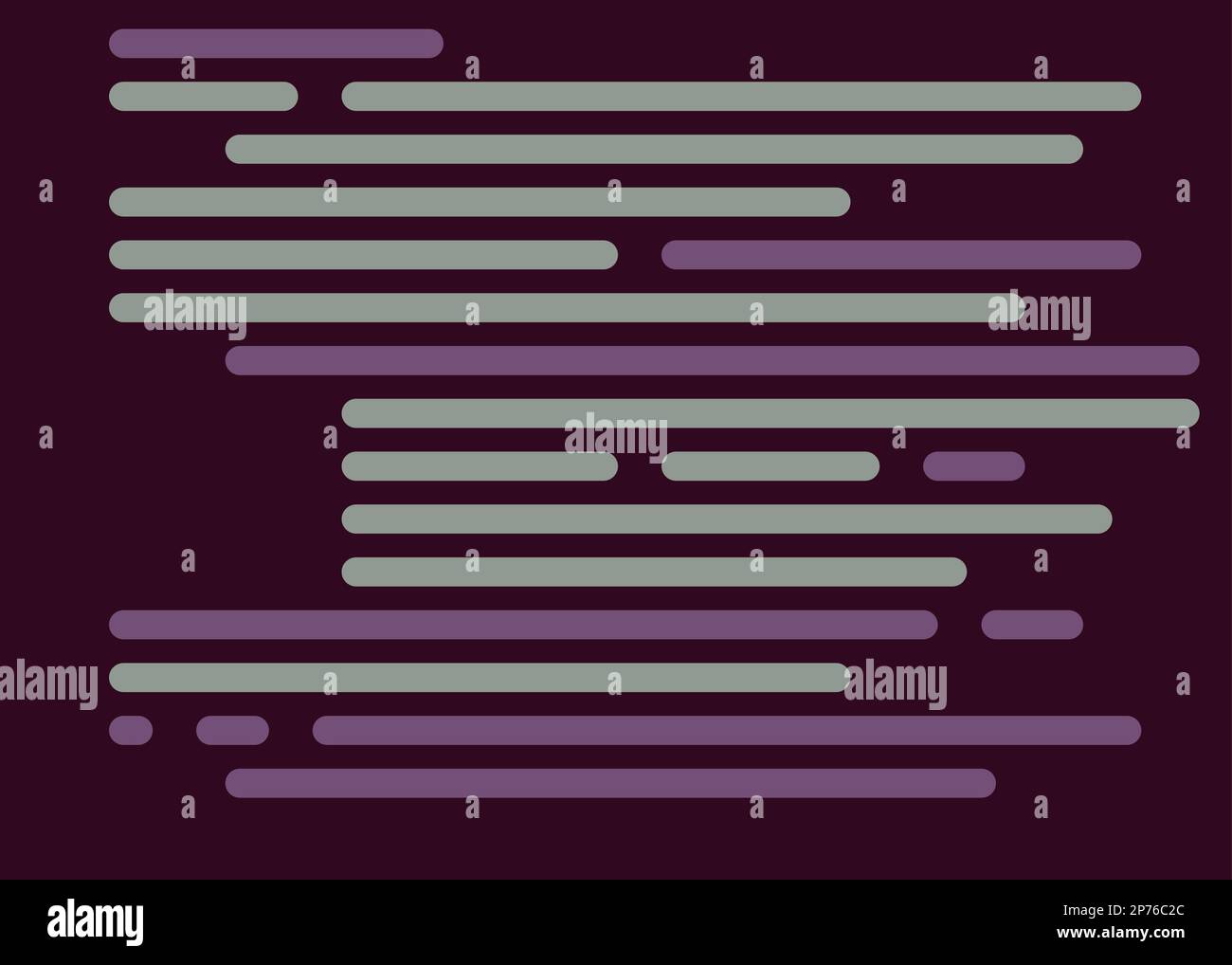 Cartoon coding simulated lines vector illustration Stock Vector Image ...