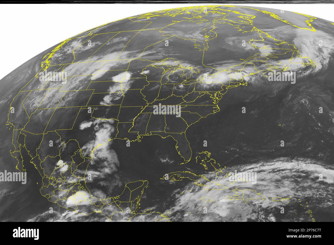 This NOAA satellite image taken Monday, May 30, 2011 at 1:45 a.m. EDT ...