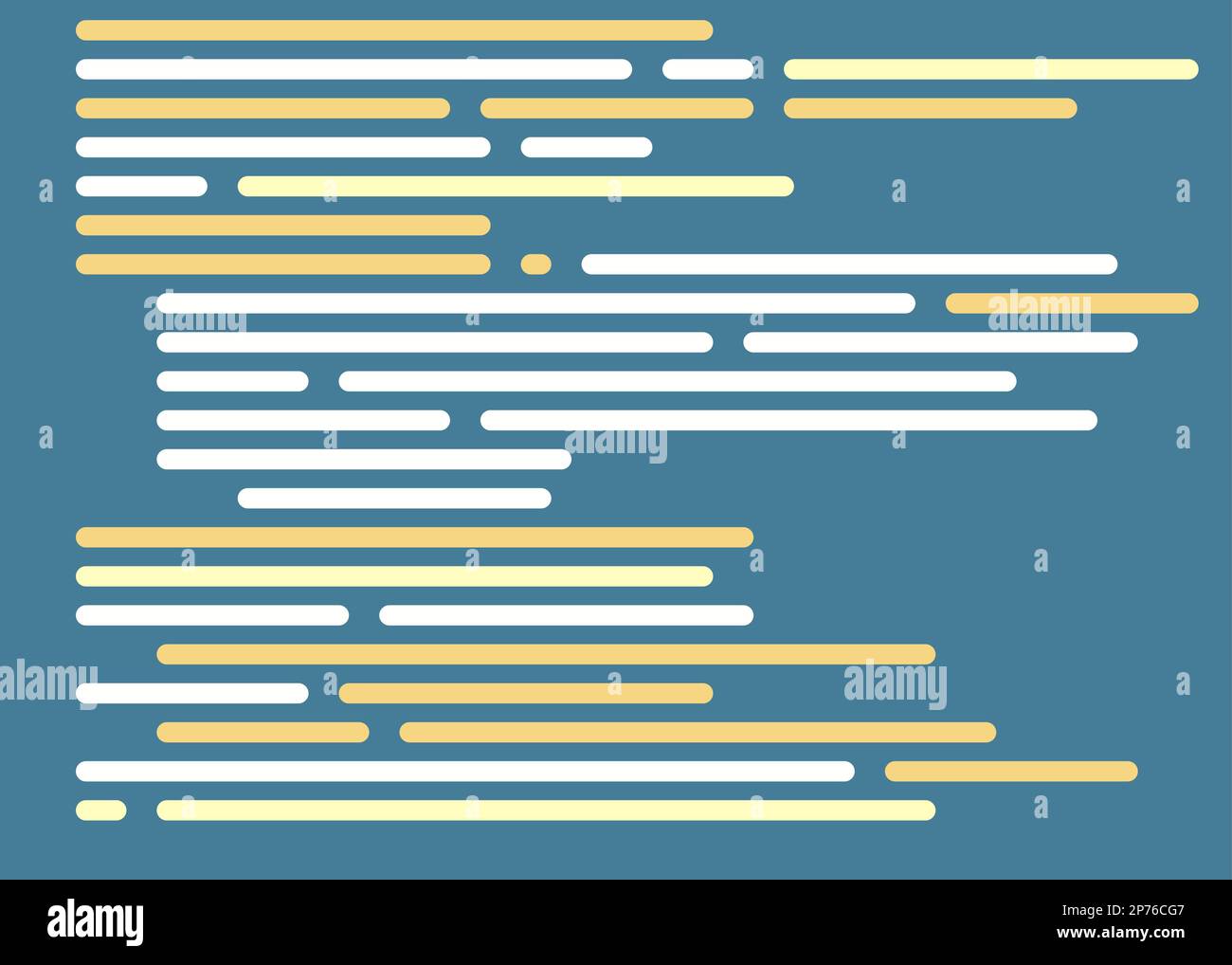 Cartoon coding simulated lines vector illustration Stock Vector Image ...