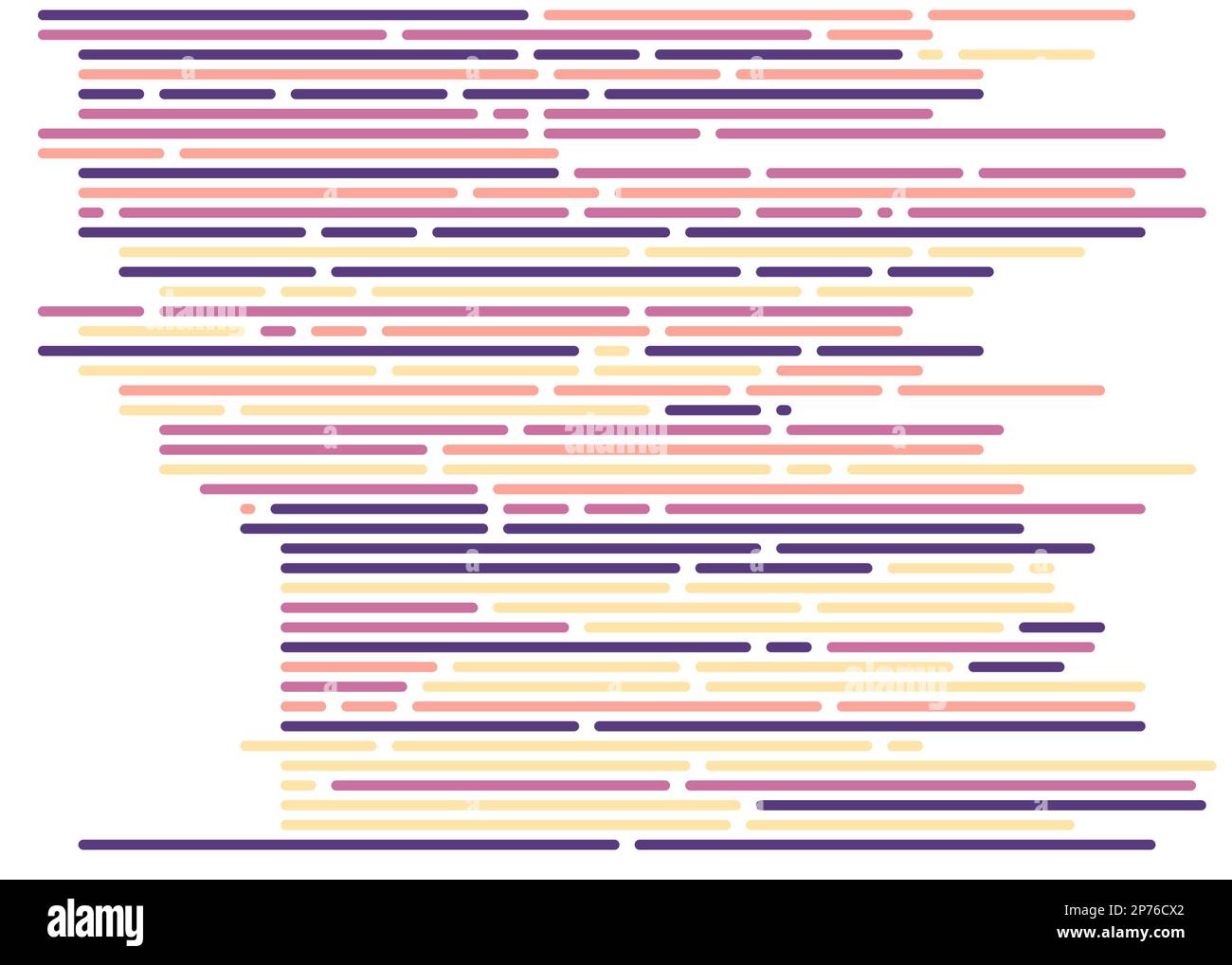 Cartoon coding simulated lines vector illustration Stock Vector Image ...