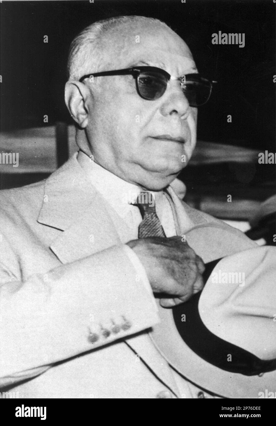 FILE - This October 1960 file photo, shows the former dictator of the ...