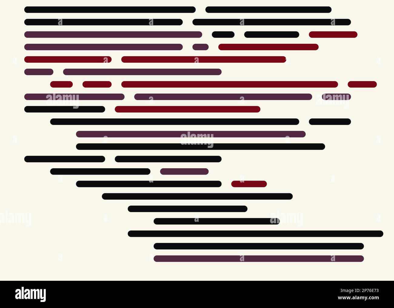 Cartoon coding simulated lines vector illustration Stock Vector Image ...