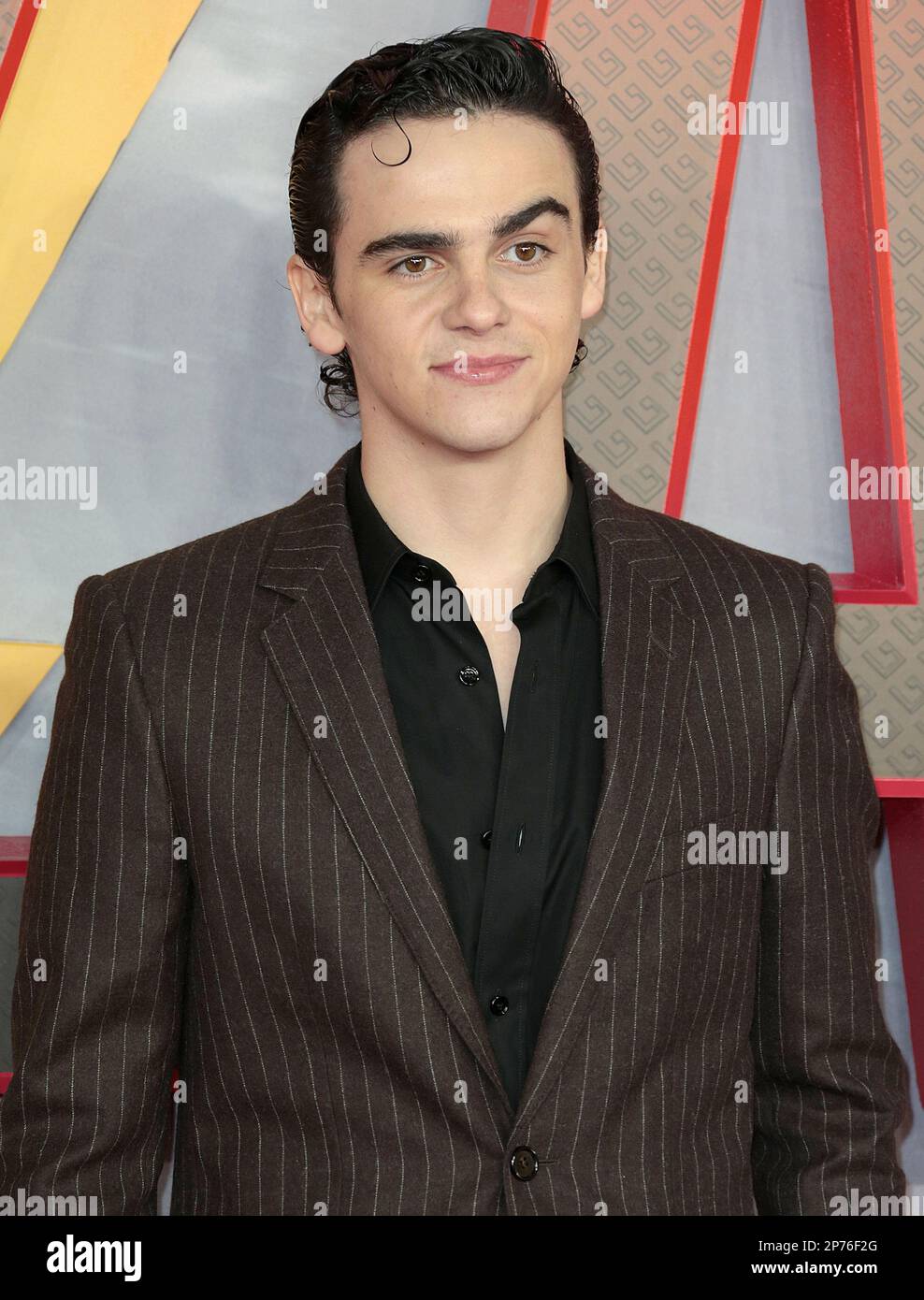 Mar 07, 2023 - London, England, UK - Jack Dylan Grazer attending Shazam ...