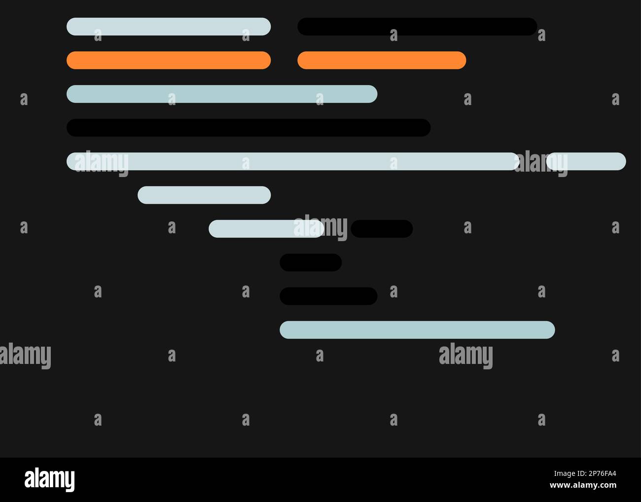Cartoon coding simulated lines vector illustration Stock Vector Image ...