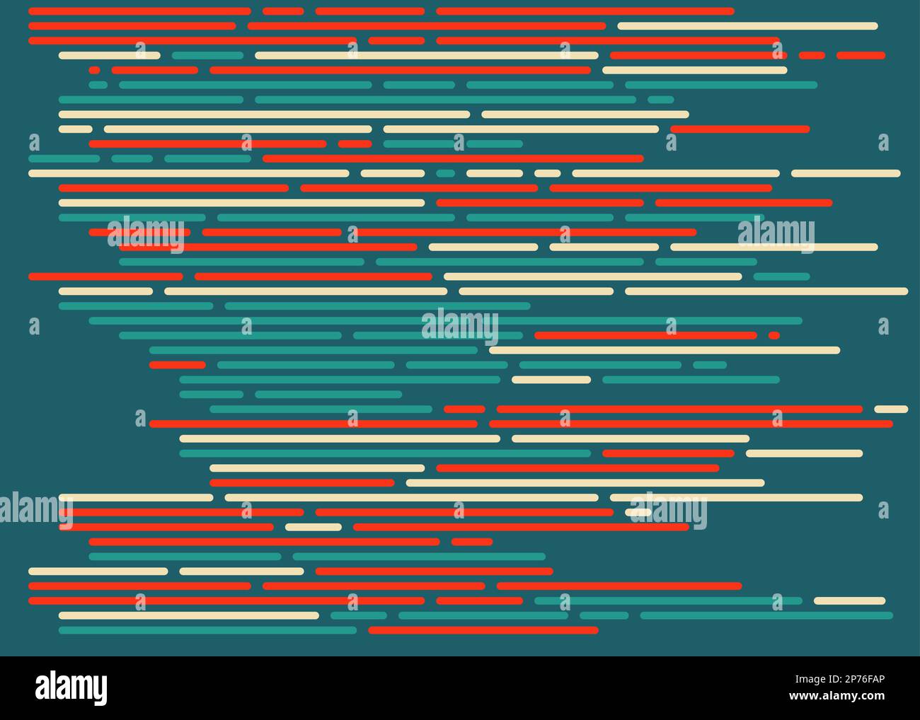 Cartoon coding simulated lines vector illustration Stock Vector Image ...