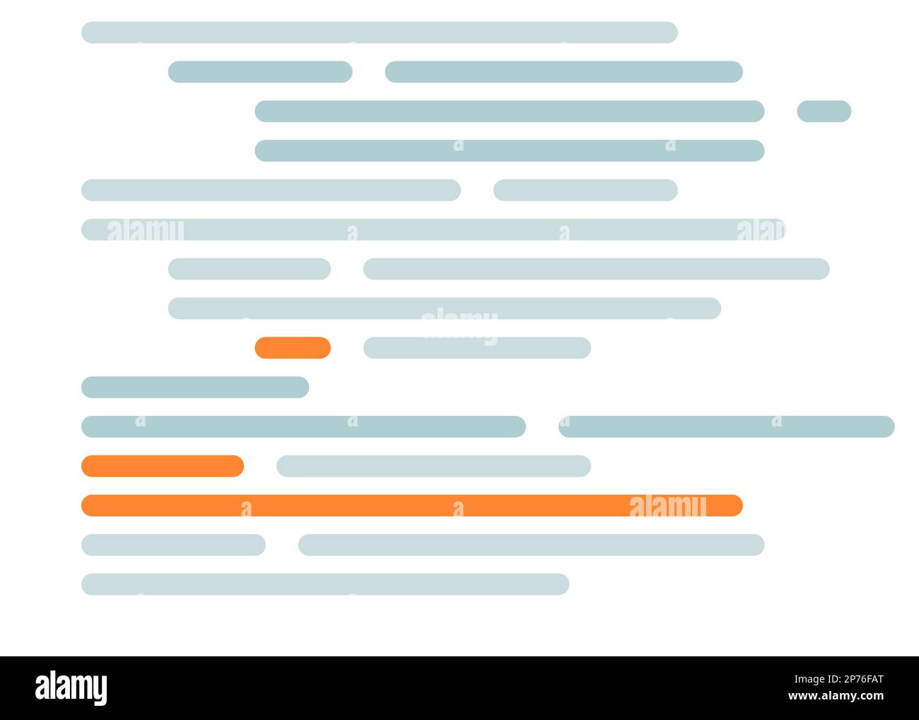 Cartoon coding simulated lines vector illustration Stock Vector Image ...