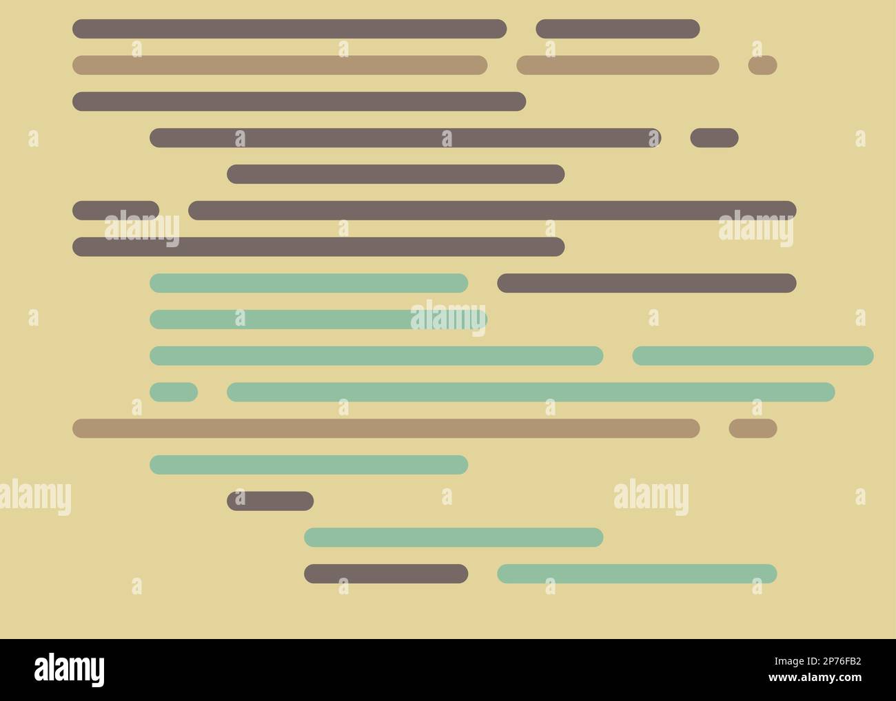 Cartoon coding simulated lines vector illustration Stock Vector Image ...