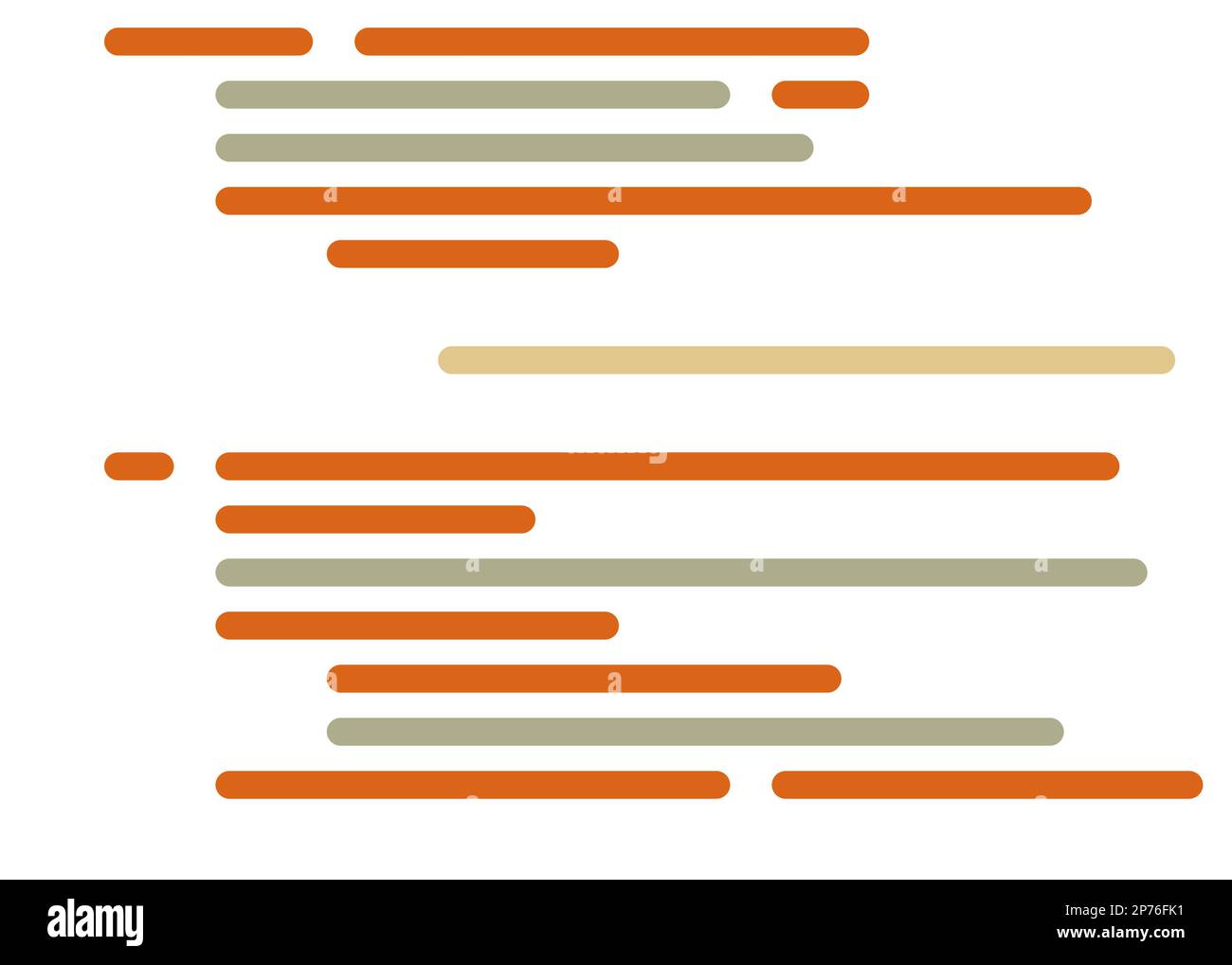 Cartoon coding simulated lines vector illustration Stock Vector Image ...