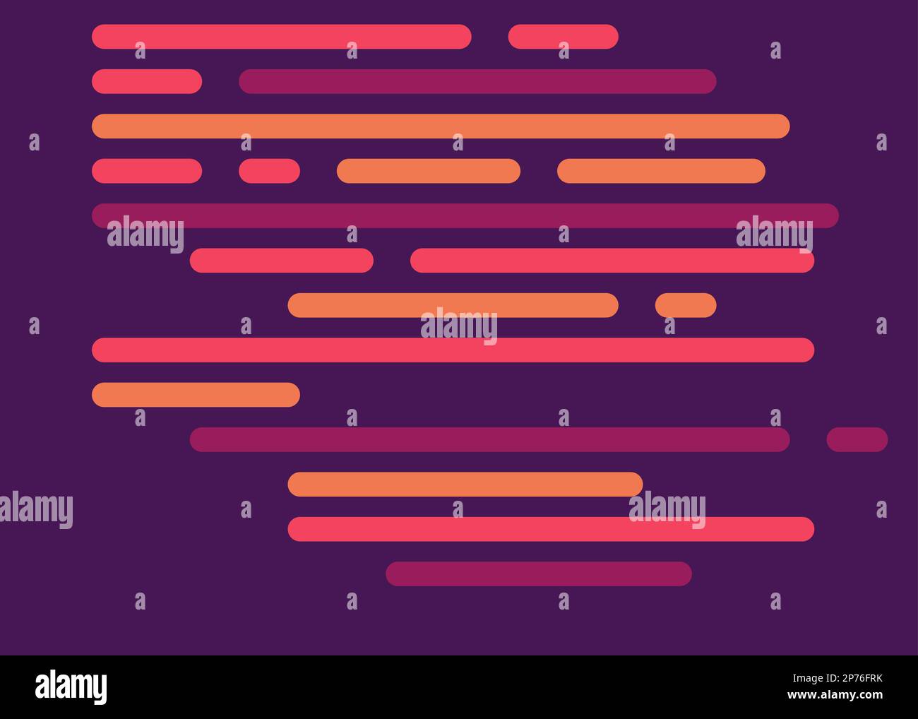 Cartoon coding simulated lines vector illustration Stock Vector Image ...