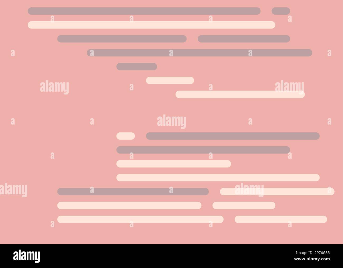 Cartoon coding simulated lines vector illustration Stock Vector Image ...