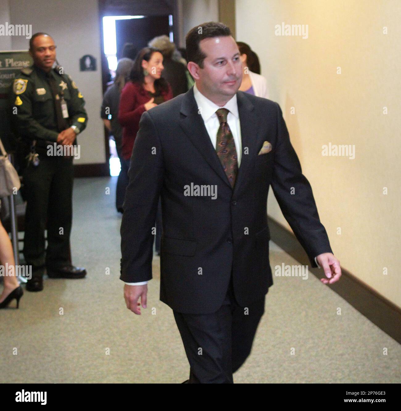 Defense attorney Jose Baez arrives at the Orange County Courthouse for ...