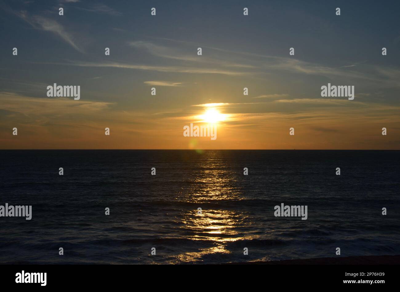 Sunset Reflections In Water