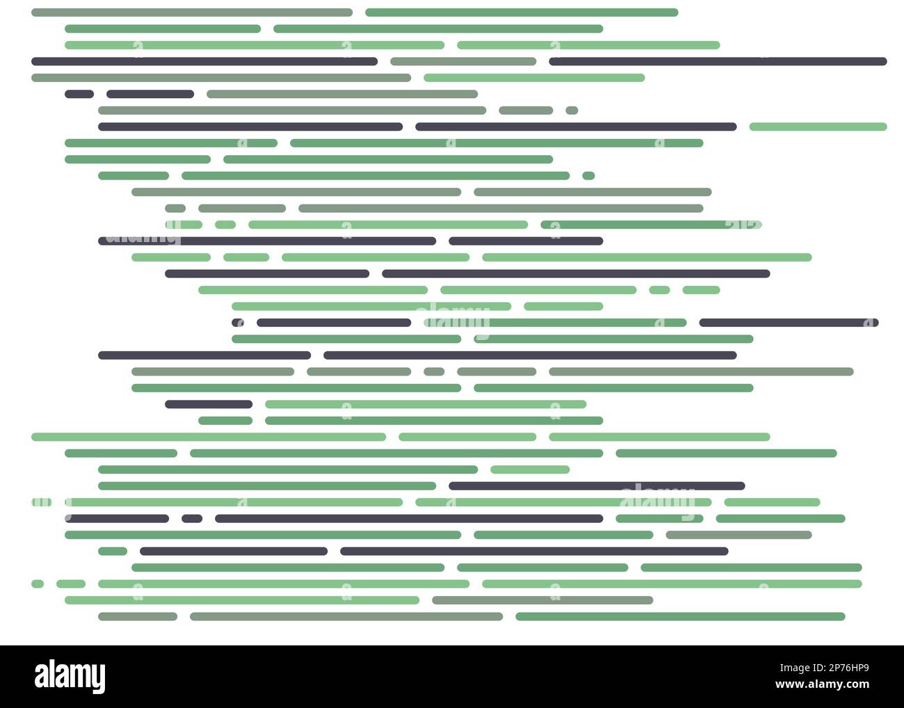 Cartoon coding simulated lines vector illustration Stock Vector Image ...