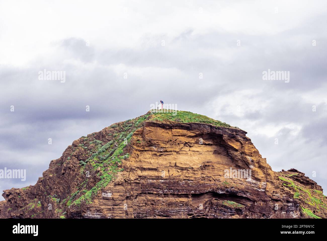 Mountain top cloudy sky hi-res stock photography and images - Alamy