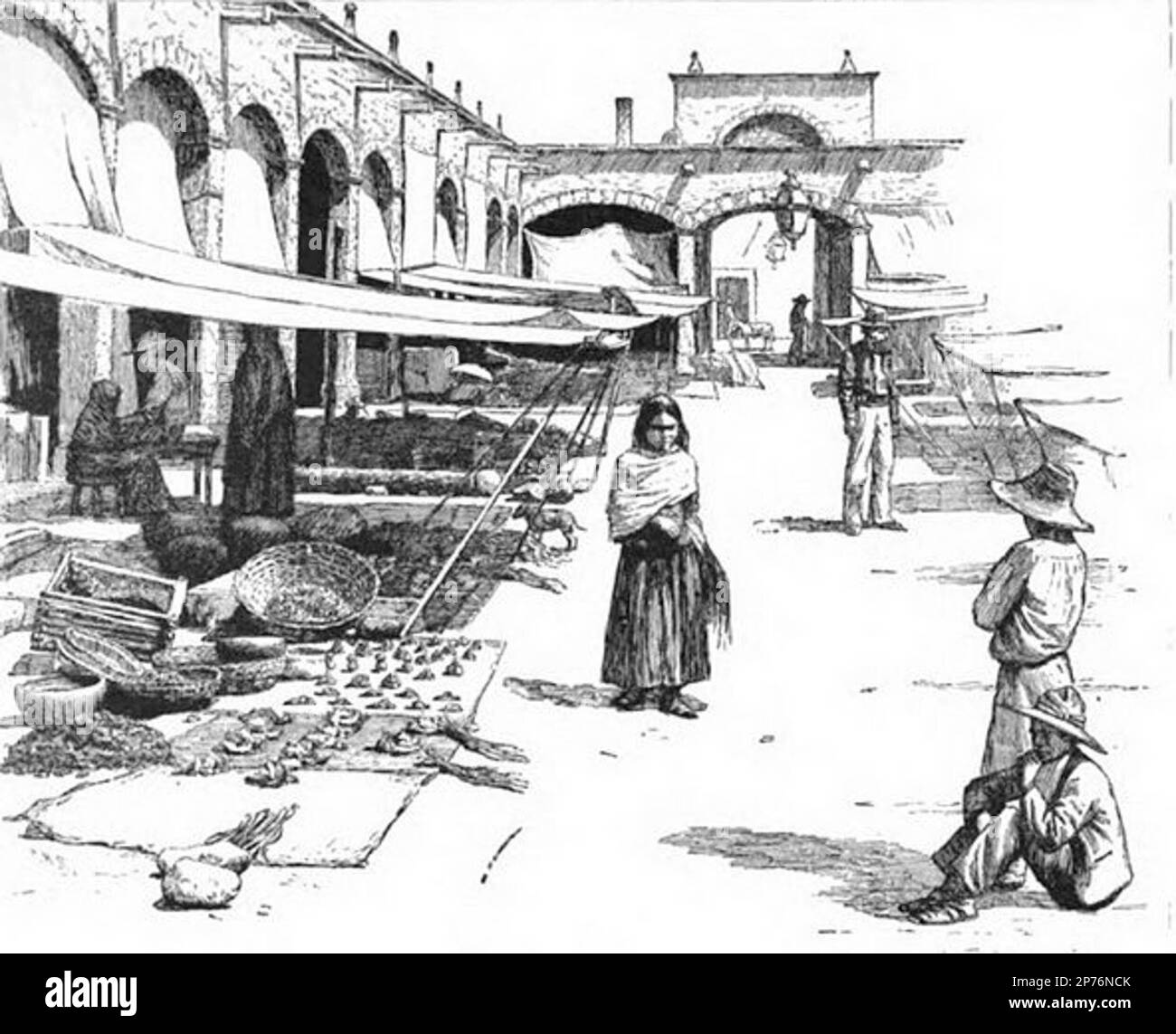 A typical market scene Stock Photo - Alamy