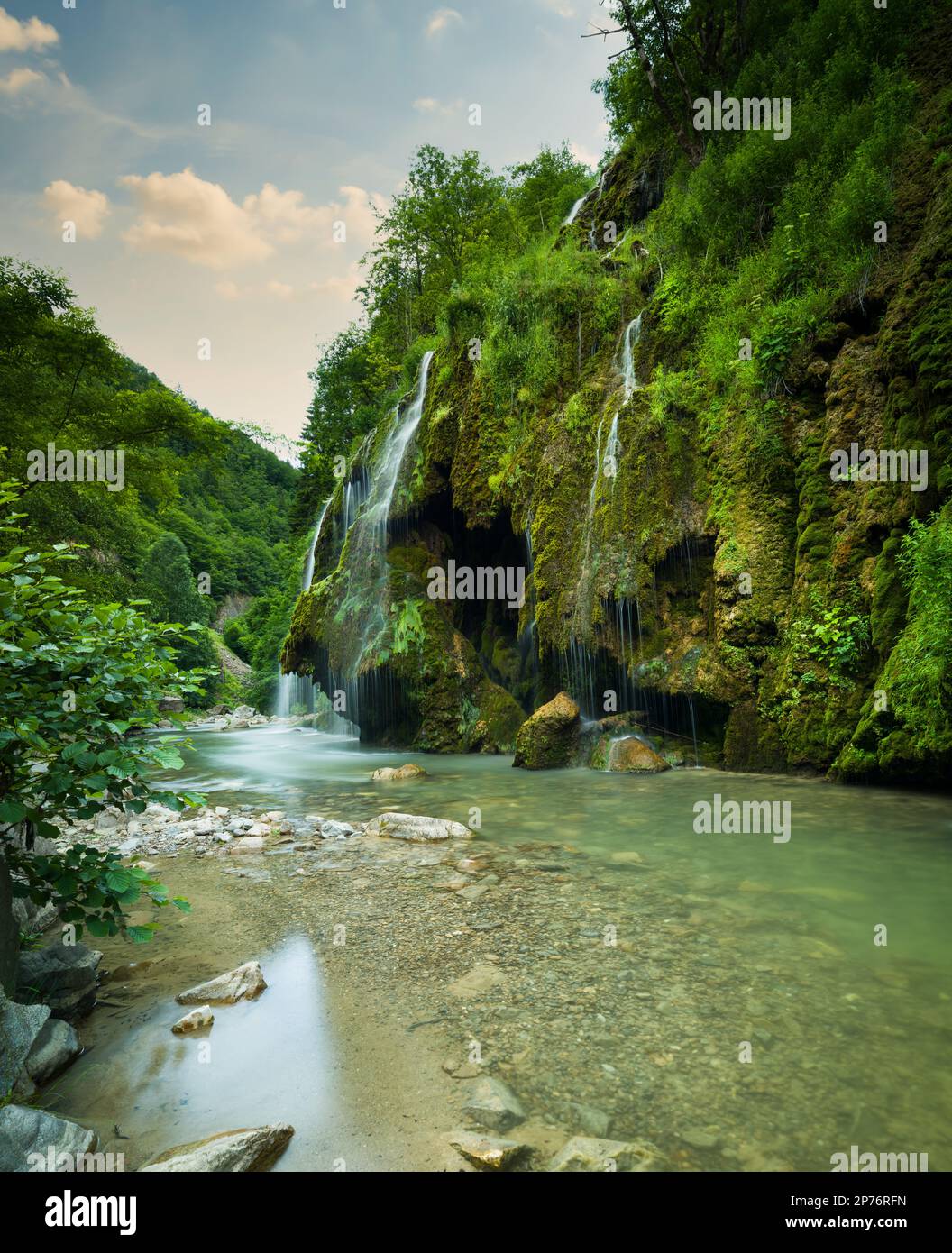 Kuzalan Waterfall. Kuzalan Waterfall Nature Park. Turkey's important ...