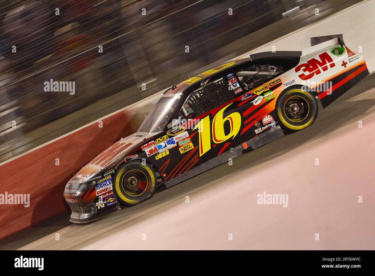 DARLINGTON, SC - MAY 07, 2011: Greg Biffle (16) brings his race car ...