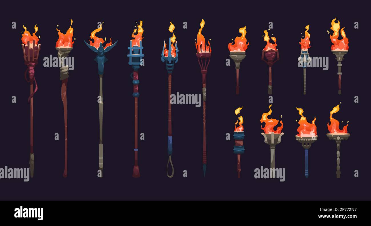 Cartoon fire animation hi-res stock photography and images - Alamy