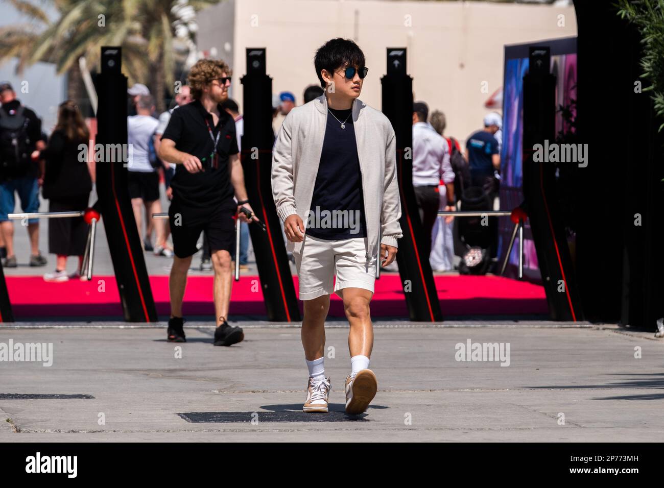 MANAMA, BAHRAIN, Sakhir circuit, 3. March 2023: #22, Yuki TSUNODA, JAP, Team Scuderia Alpha ...