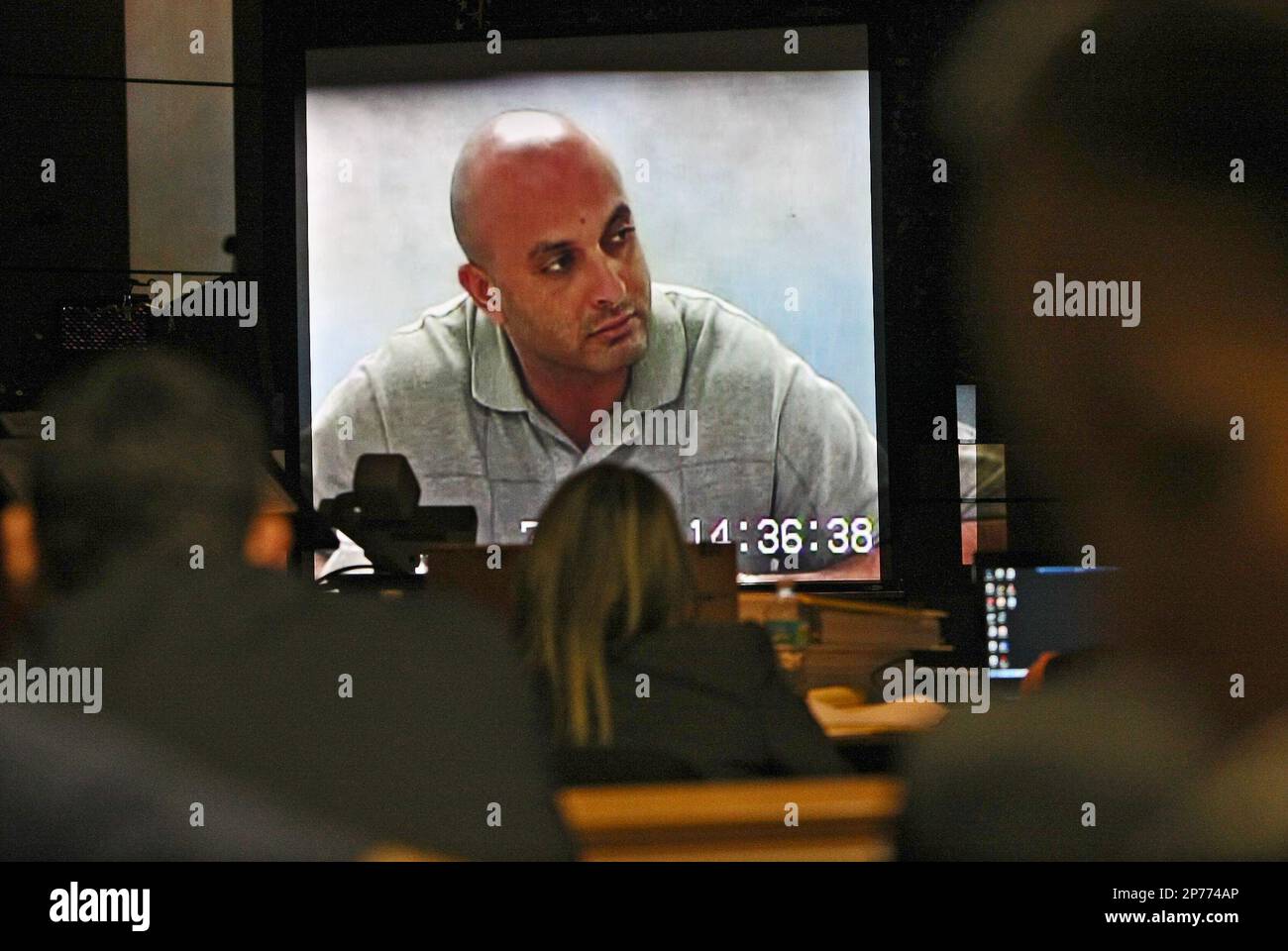 Mohammed Shihadeh is shown in pre-taped testimony during Dalia ...