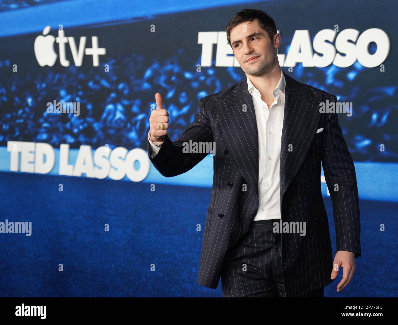 Westwood, CA, March 7, 2023, Phil Dunster arrives at the Apple Original ...