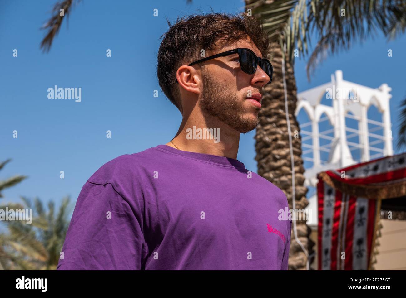 MANAMA, BAHRAIN, Sakhir circuit, 3. March 2023: #10, Pierre GASLY, FRA ...