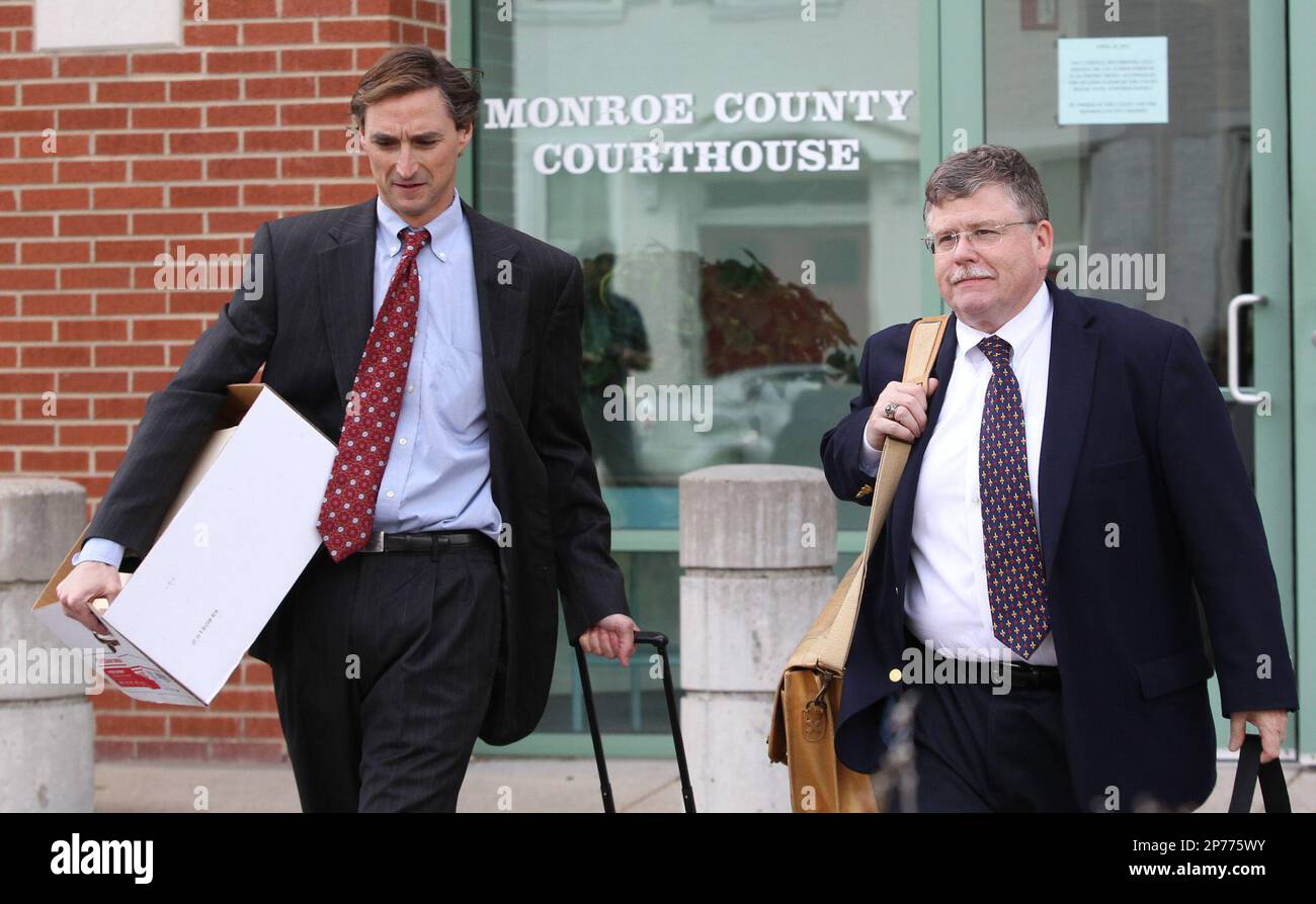 Chris Coleman's defense attorneys William Margulis, left, and John O ...