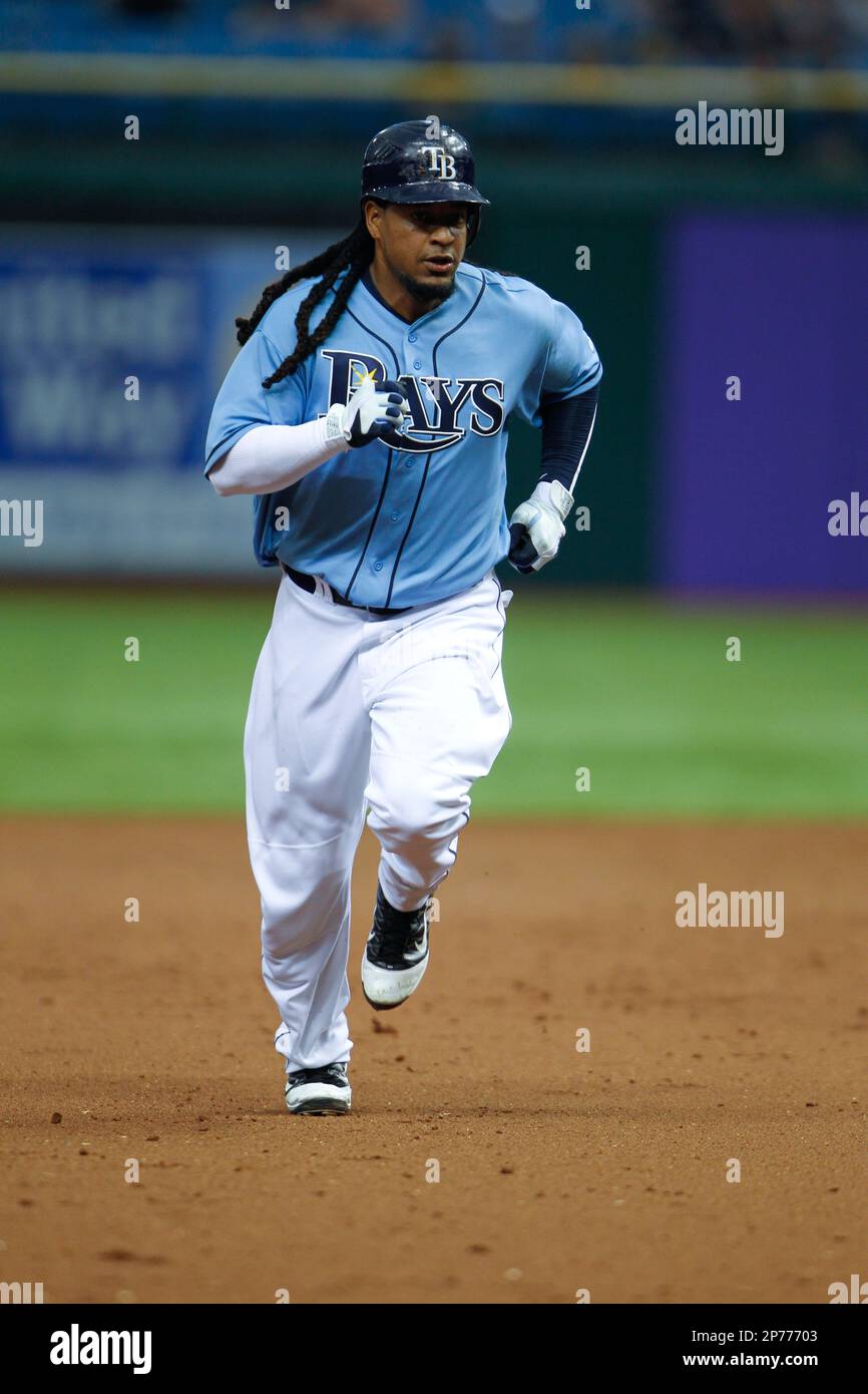 Tampa Bay Rays Manny Ramirez plays in a game against the Baltimore ...