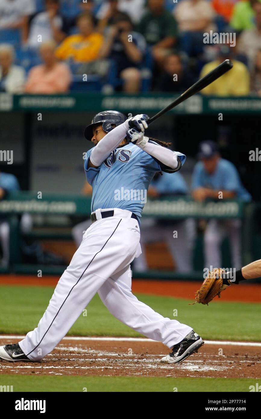 Tampa Bay Rays Manny Ramirez plays in a game against the Baltimore ...