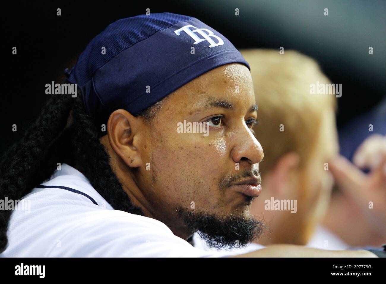 Tampa Bay Rays Manny Ramirez plays in a game against the Baltimore ...