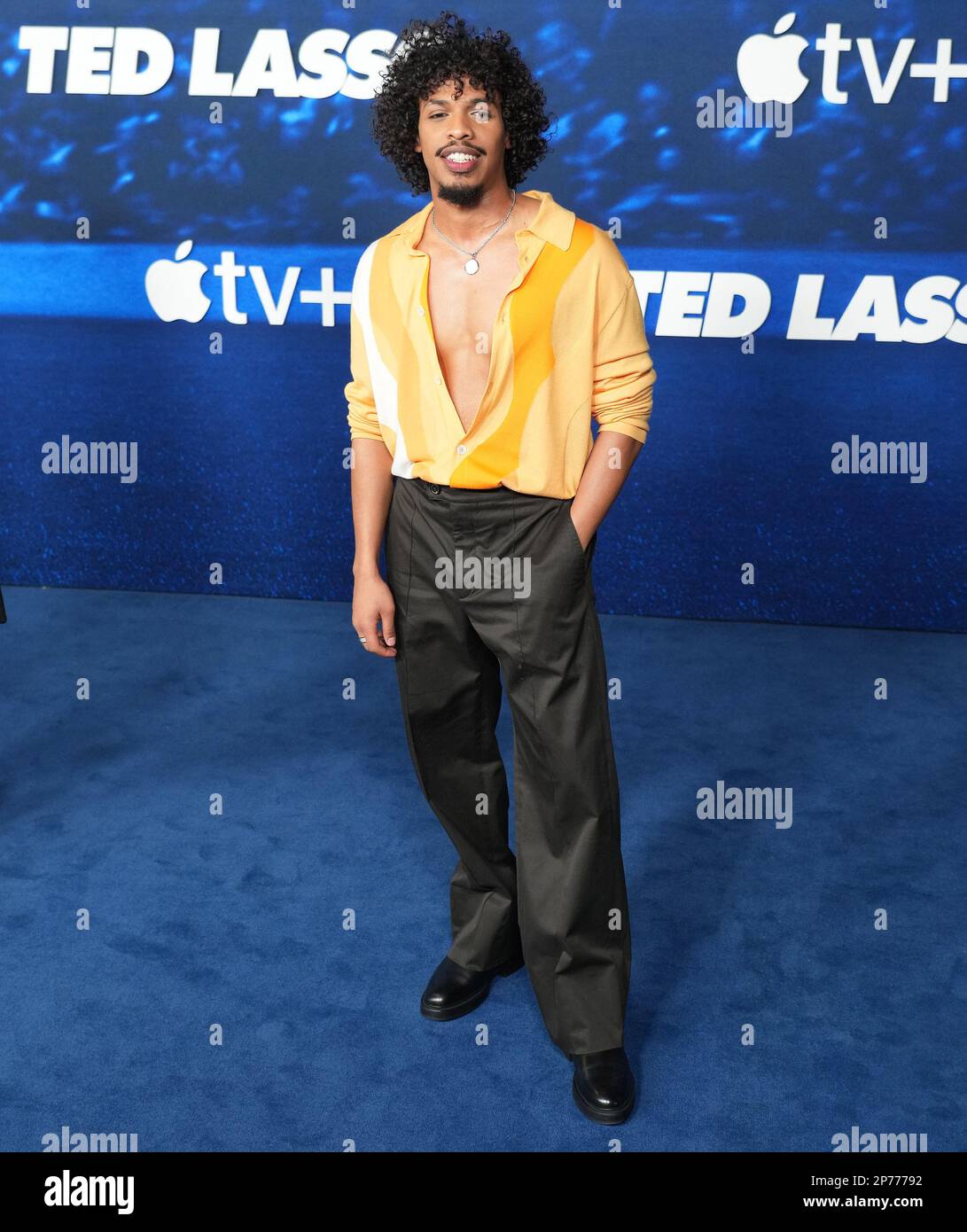 Los Angeles, USA. 07th Mar, 2023. Moe Hashim arrives at the Apple ...