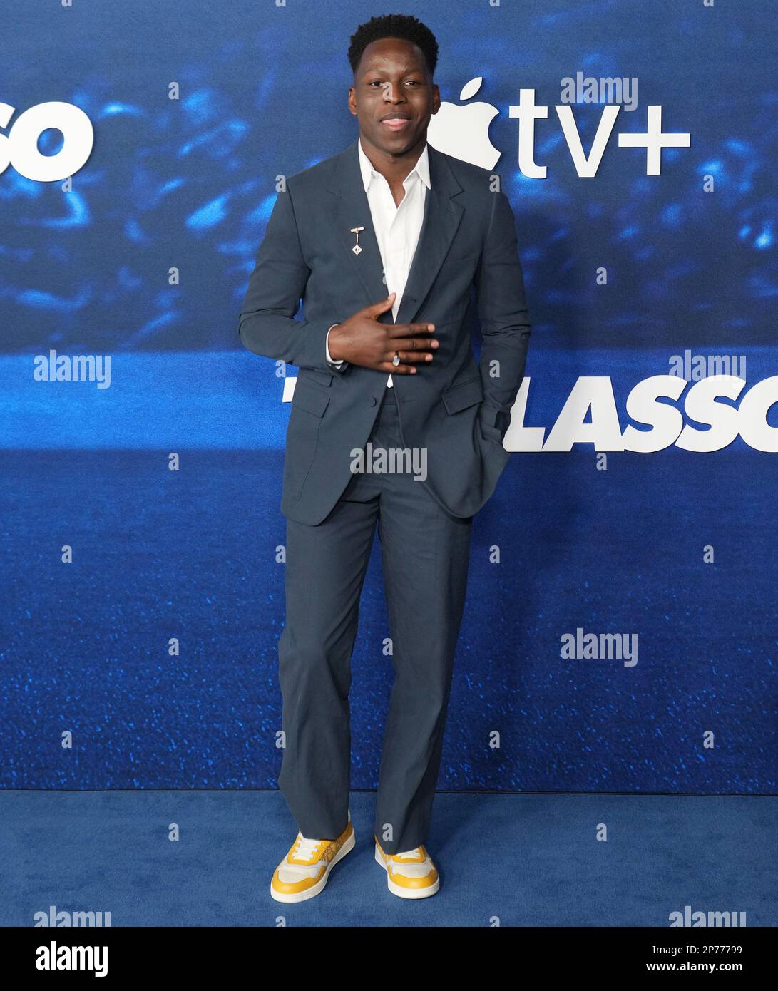 Los Angeles, USA. 07th Mar, 2023. Toheeb Jimoh arrives at the Apple ...