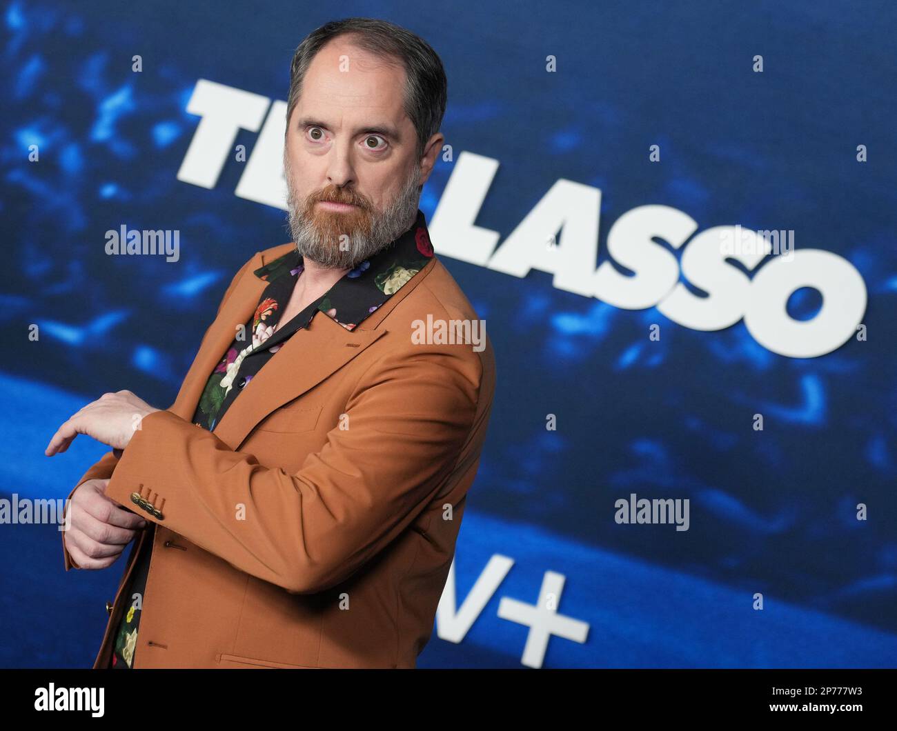 Westwood, CA, March 7, 2023, Brendan Hunt arrives at the Apple Original ...