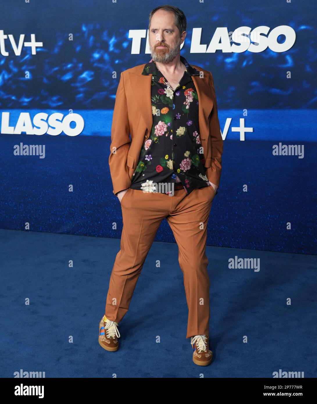 Westwood, CA, March 7, 2023, Brendan Hunt arrives at the Apple Original ...