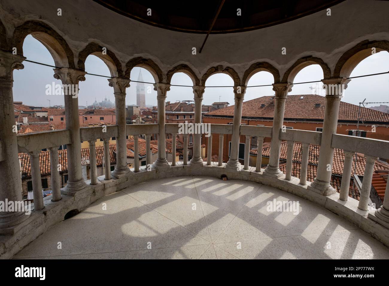 View from the top of the Scala Contarini del Bovolo staircase, Palazzo ...