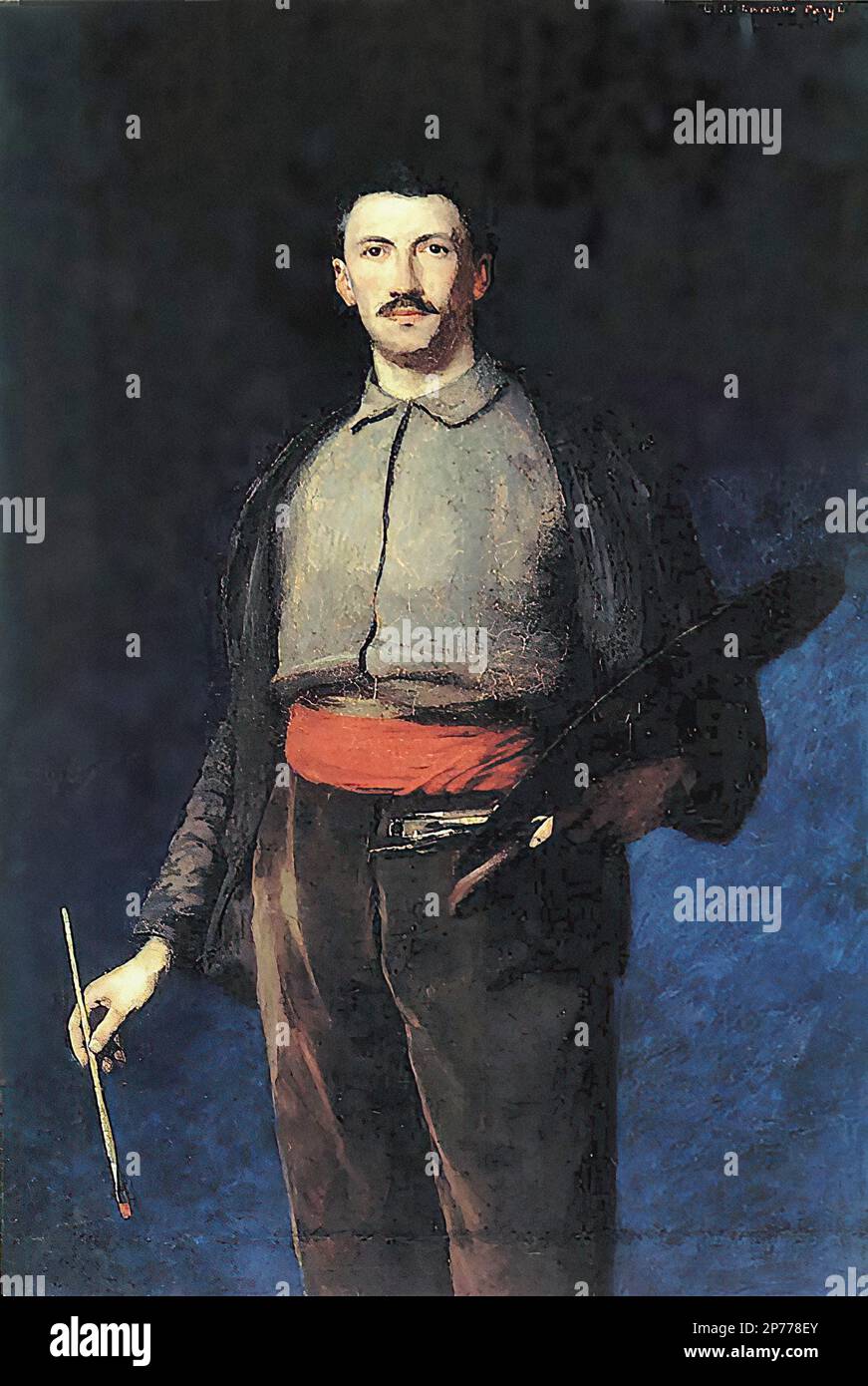 Laveaux Ludwik De - Autoportret - Polska Szkoła - - Laveaux Ludwik De ...