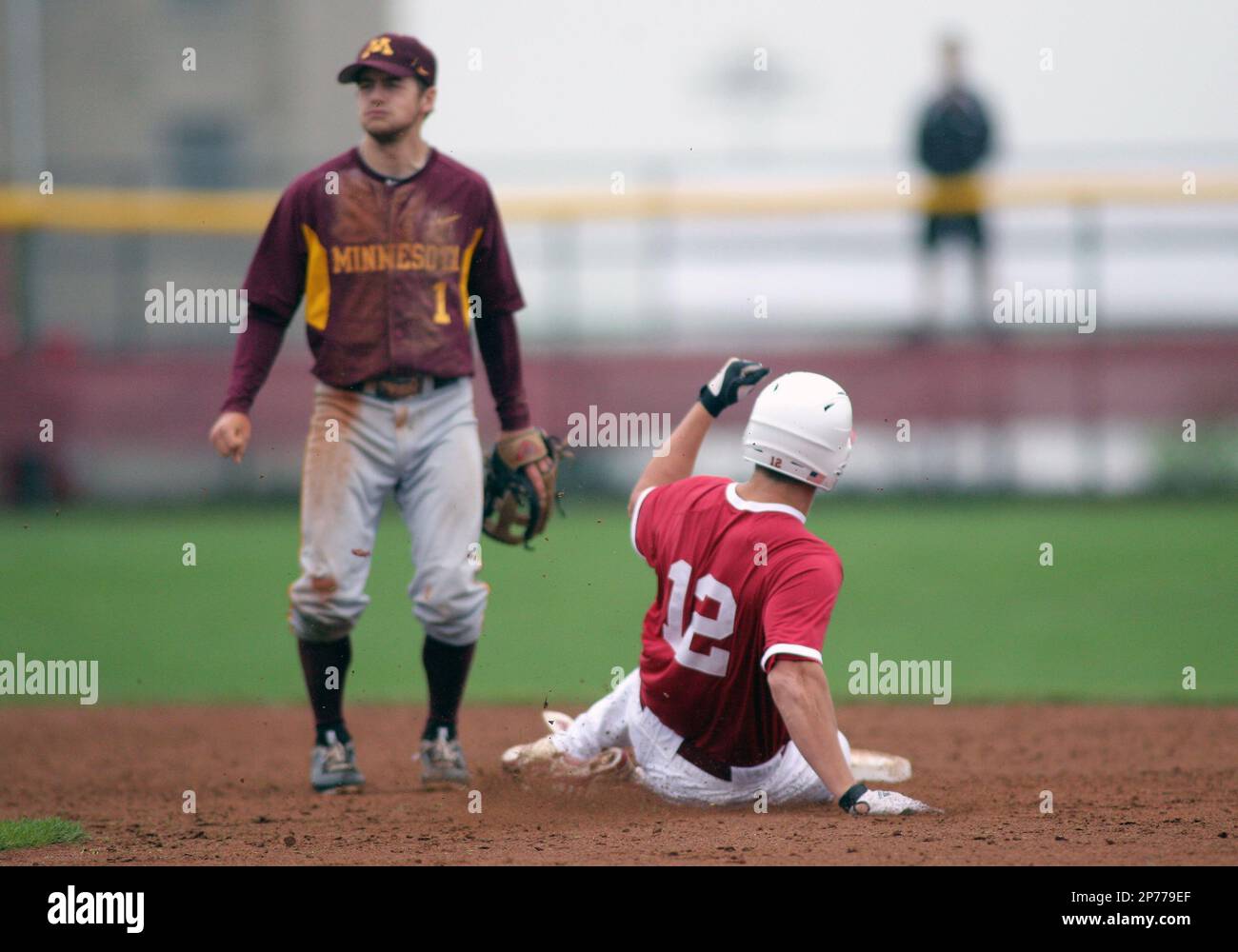 April 24, 2011: Indiana Hoosiers outfield Alex Dickerson (12) slides ...