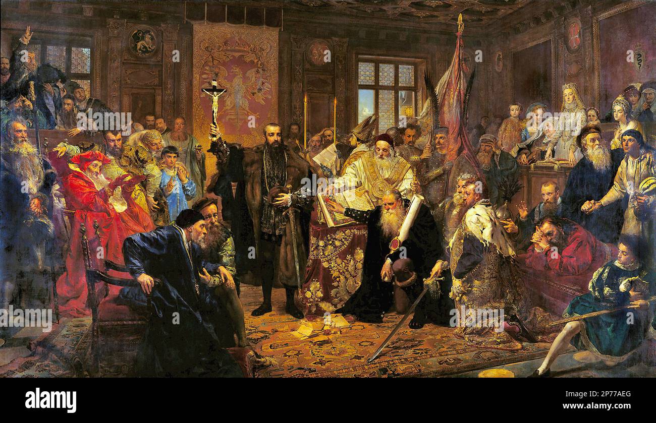 Matejko Jan - Unia Lubelska 1 - Szkoła Polska - - Matejko Jan - the ...