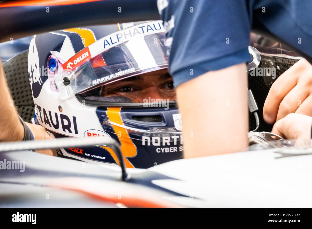 MANAMA, BAHRAIN, Sakhir circuit, 3. March 2023: #21, Nick de VRIES, NDL ...