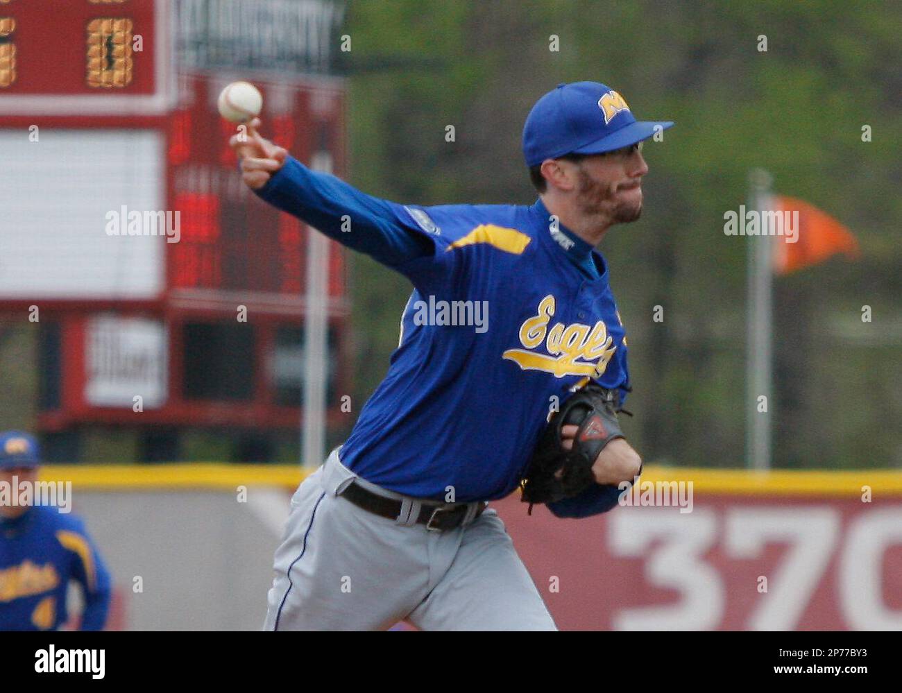 April 20, 2011: Morehead State Eagles rhp Trey Smith (34) on the mound ...