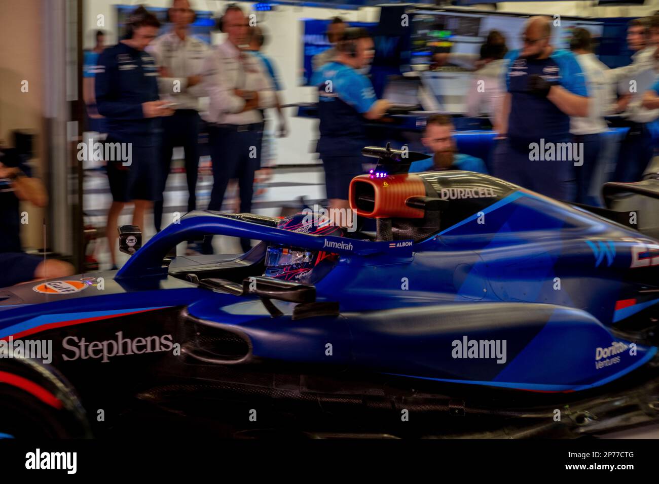 MANAMA, BAHRAIN, Sakhir circuit, 3. March 2023: #23, Alexander Albon ...