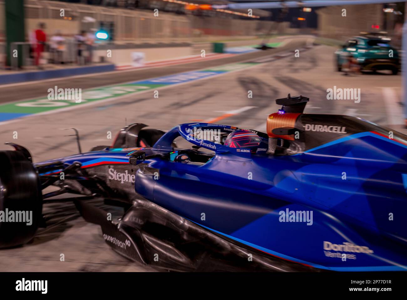 MANAMA, BAHRAIN, Sakhir circuit, 3. March 2023: #23, Alexander Albon ...