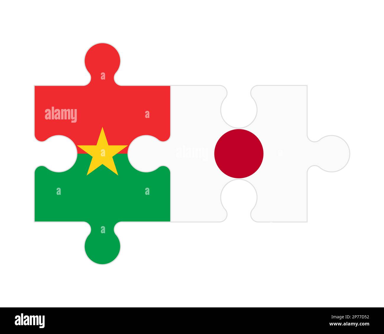 Burkina faso japan national flags hi-res stock photography and images ...