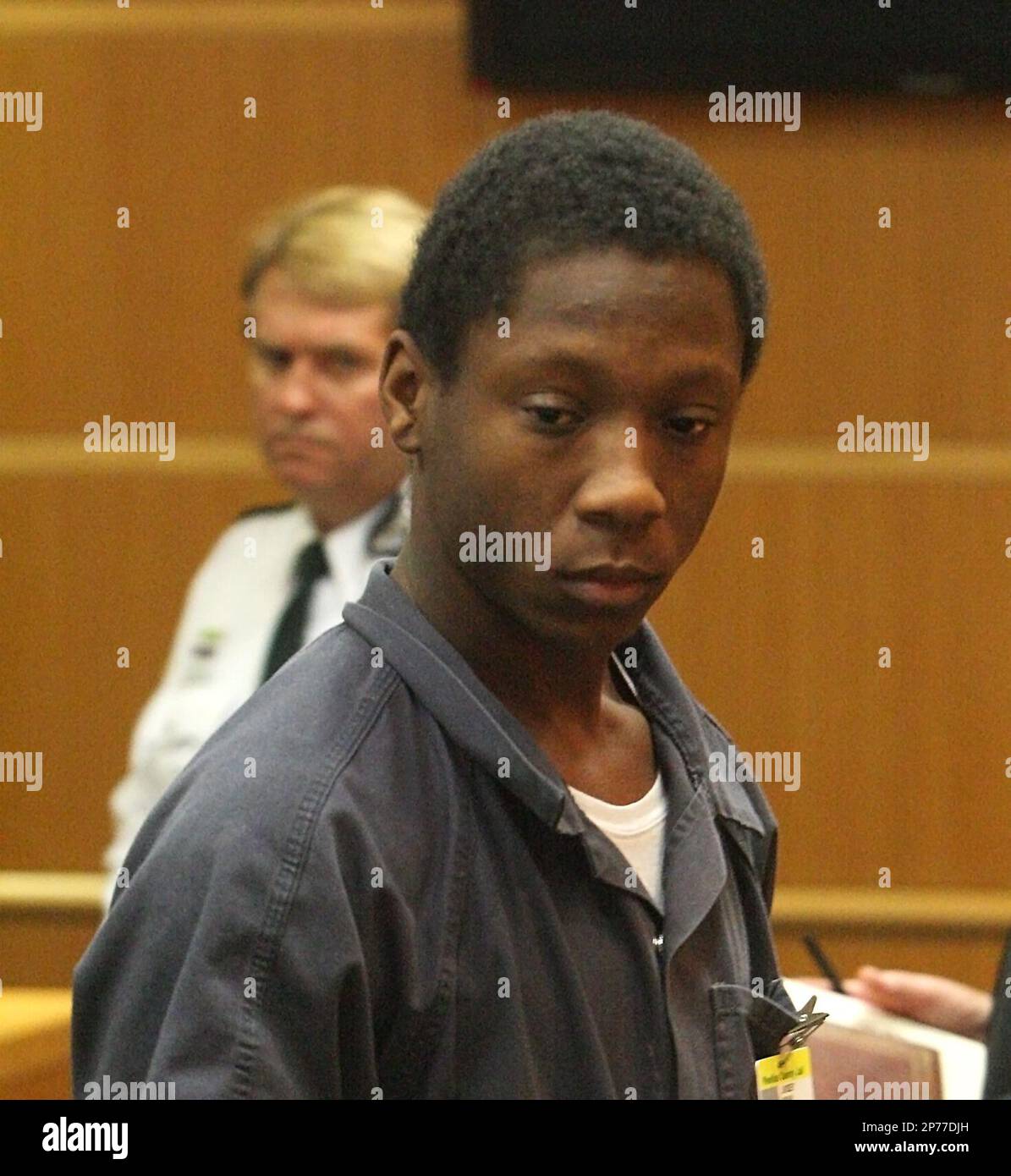 Defendant Nicholas Lindsey leaves the courtroom after his pretrial ...