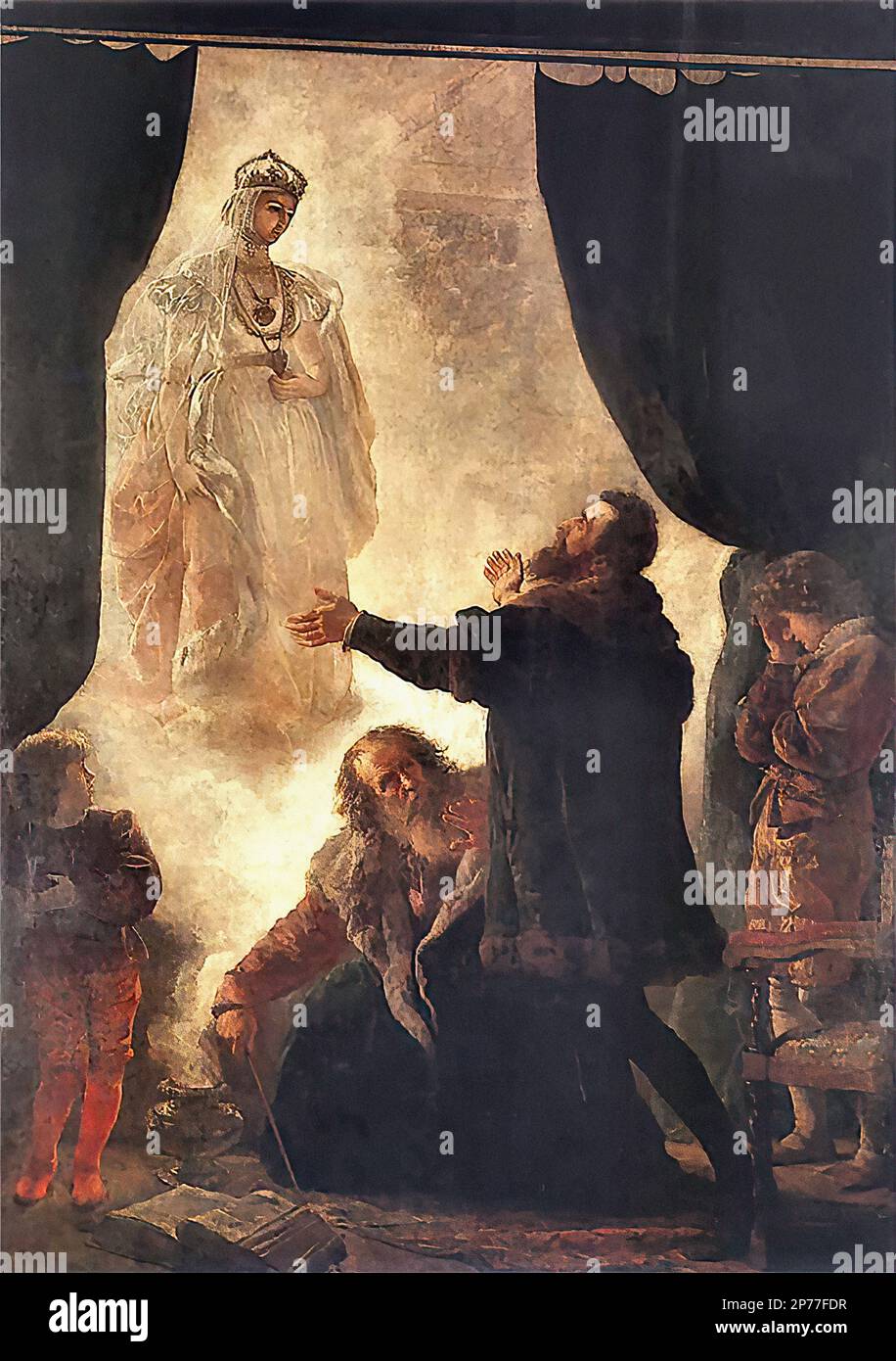 Simmler Józef - Duch Barbary Radziwiłłówny - Polska Szkoła - - Simmler ...